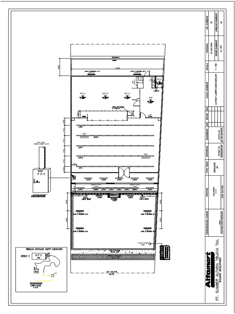 Kalikebo, Klaten - Layout Lampu | PDF