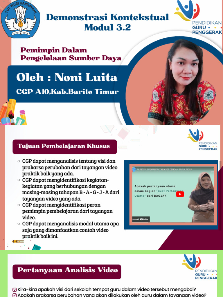 3.2.a.6. Demonstrasi Kontekstual - Modul 3.2 | PDF