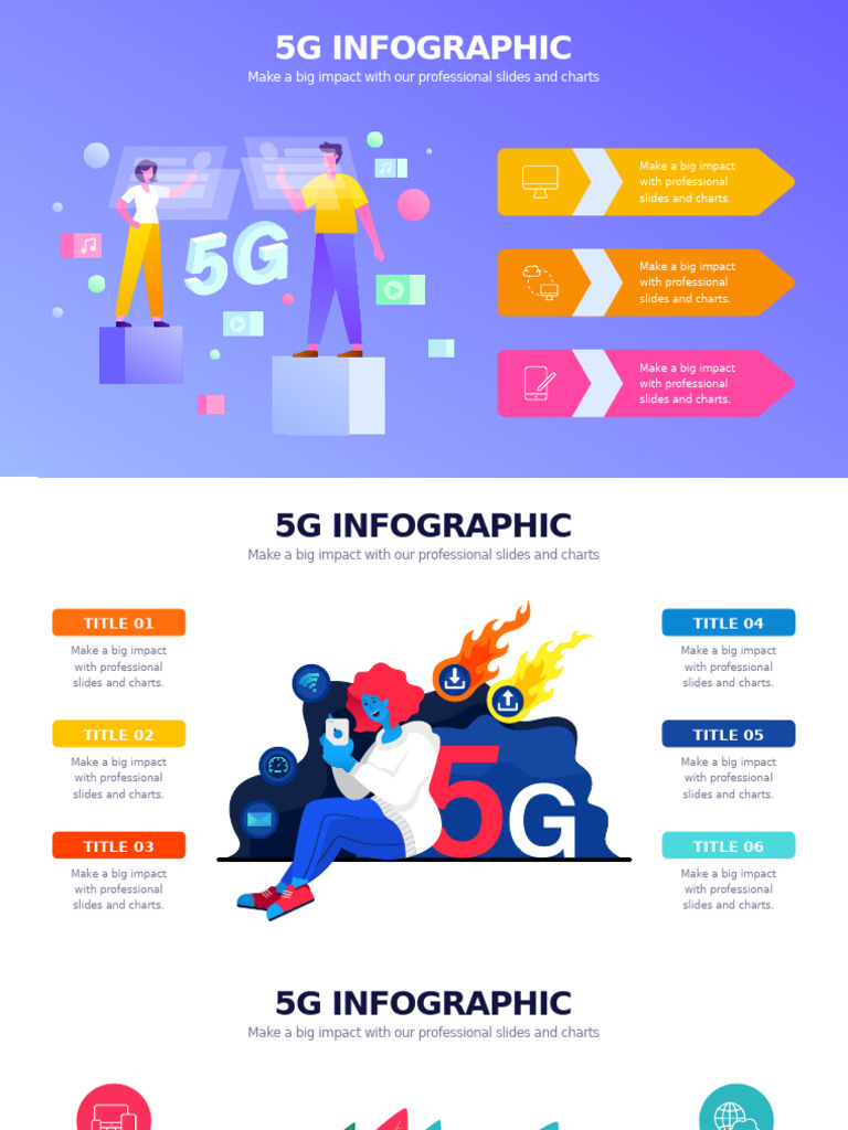 5G Infographic: Make A Big Impact With Our Professional Slides and ...