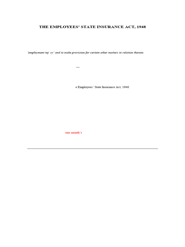 Esi Act Pdf