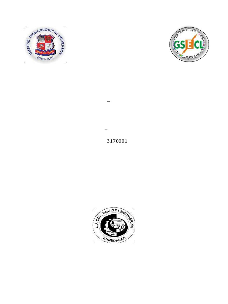 Hil Patel Internship Final Report 7th Sem | PDF | Boiler | Transformer