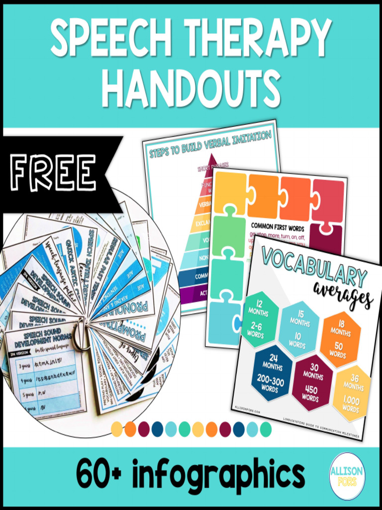 Free Speech Therapy Handouts | PDF