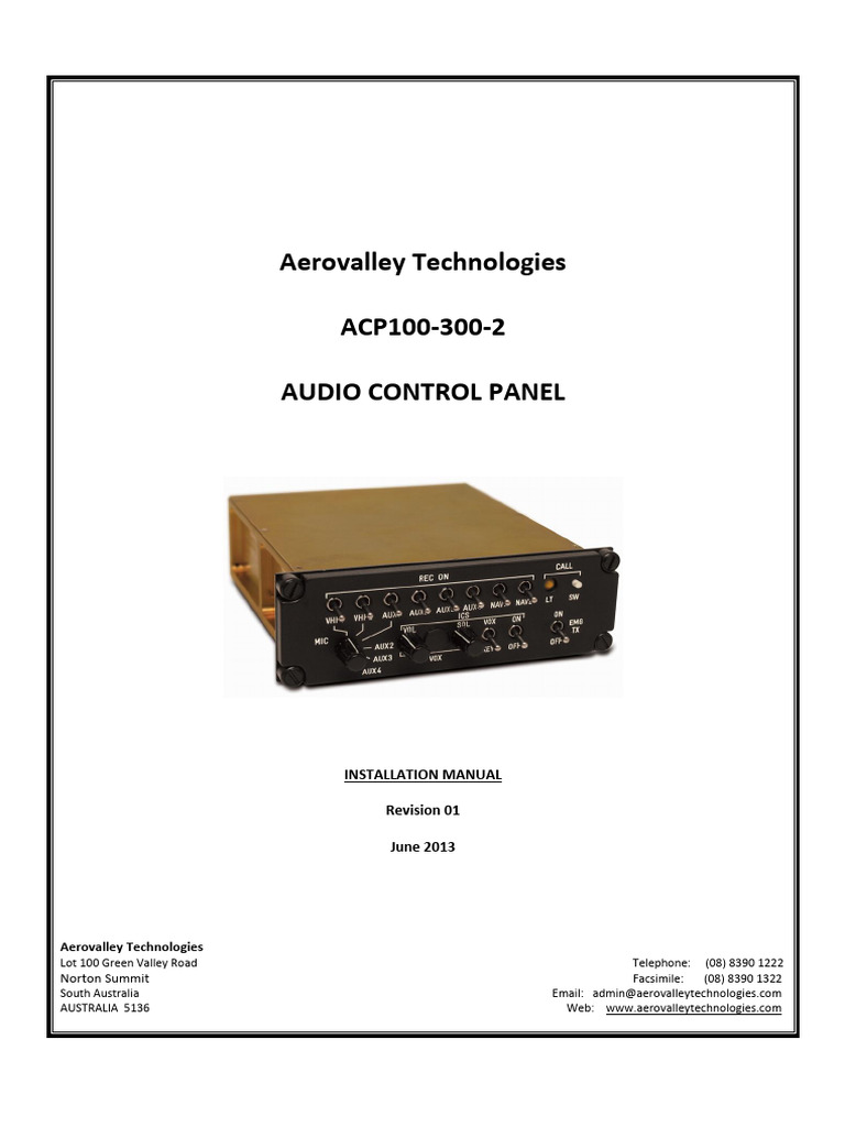 ACP Installation Manual | PDF