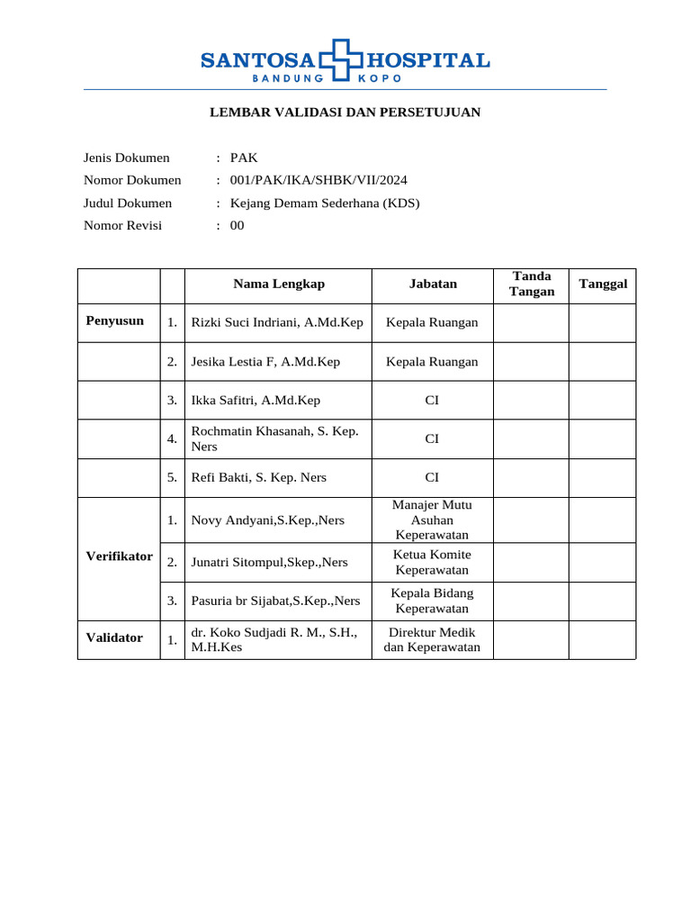 Pak - KDS Anak - 01 | PDF