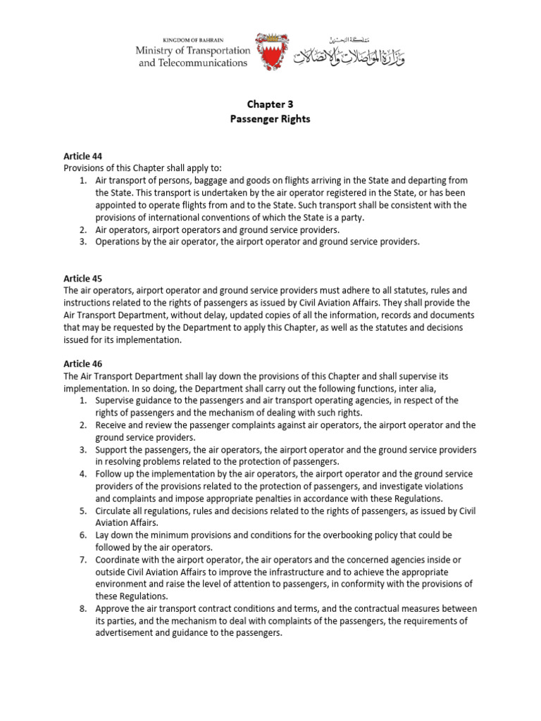 Passenger Rights en | PDF