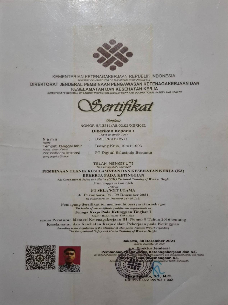 Sertifikat Wah | PDF