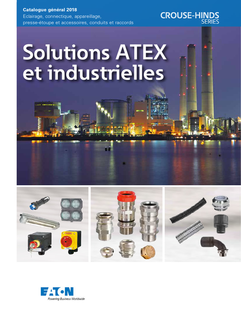 Eaton Atex Industrial Solutions Catalogue FR FR | PDF
