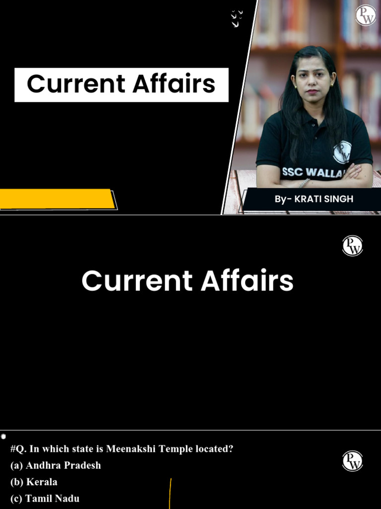 16 Current Affairs Famous Places Eng Hindi KRATI Maam Manoj | PDF