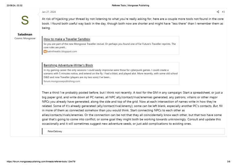 3referee Tools - Mongoose Publishing | PDF