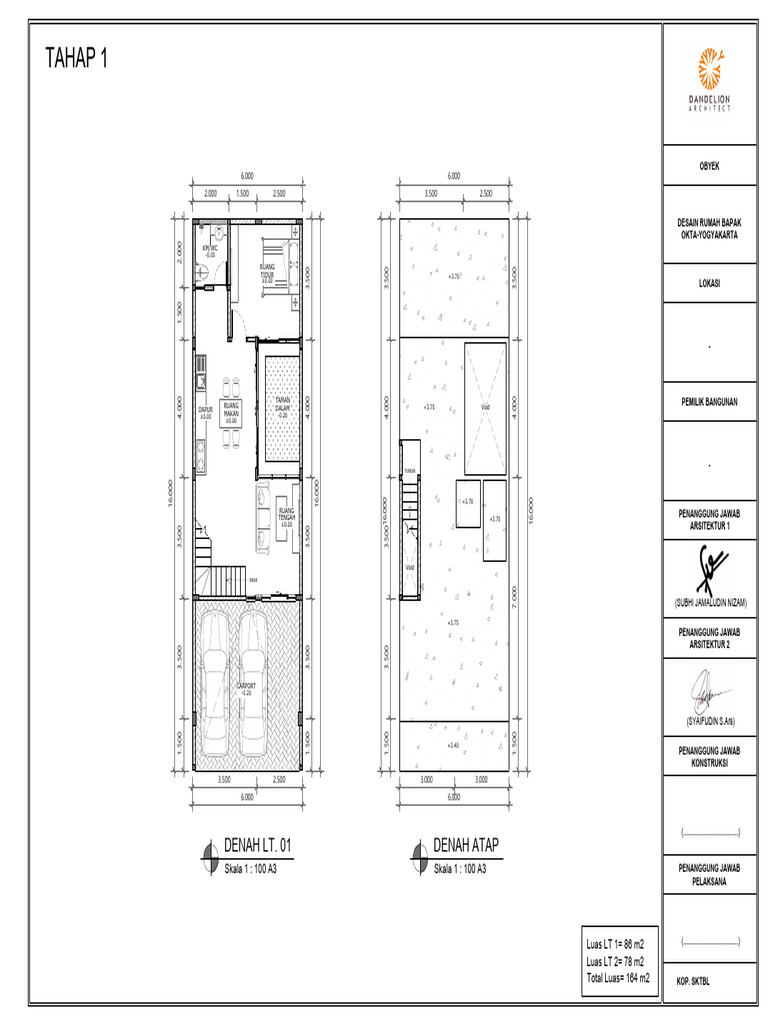 Denah Tahap 1 - Ok R3 | PDF