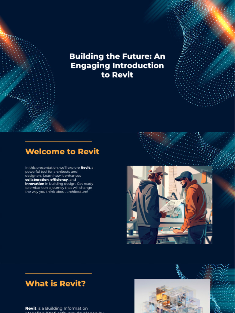 Slidesgo Building The Future An Engaging Introduction To Revit ...