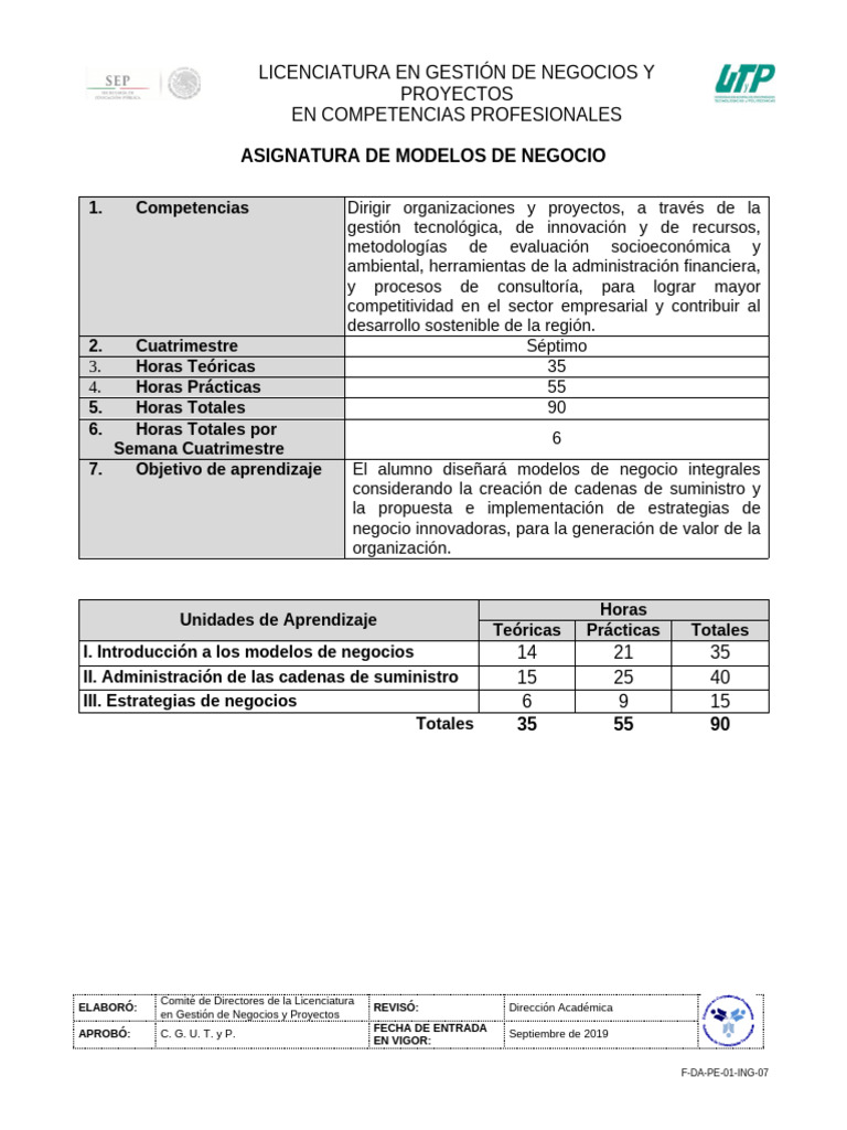 Modelos de Negocio | PDF