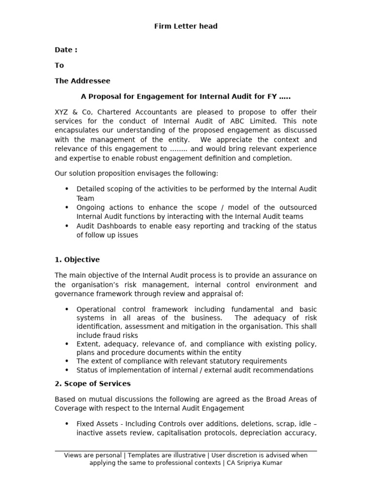 001 - Internal Audit - Completed | PDF