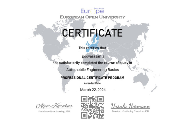 Certificate 1 | PDF