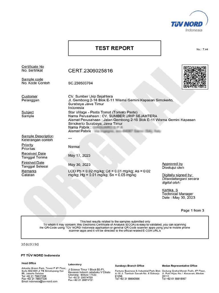 Coa Paste | PDF