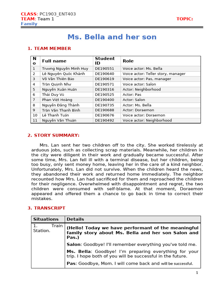 Voice Mine Team1 PC1903 ENT403 | PDF