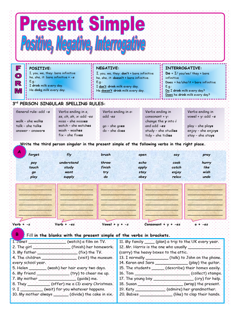 Simple Present | PDF