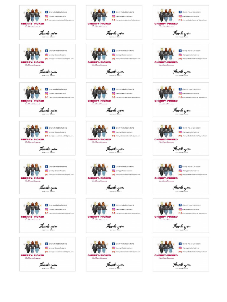 Thank U Card | PDF