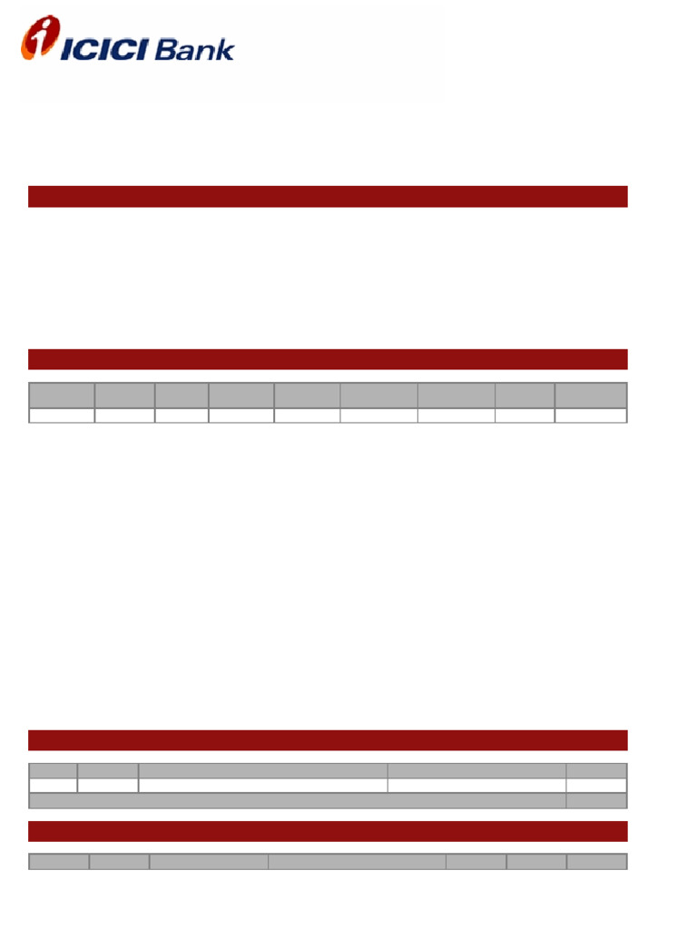 Icici PL | PDF