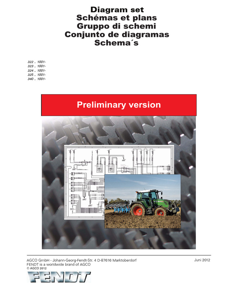 Esquemas Fendt 300 | PDF