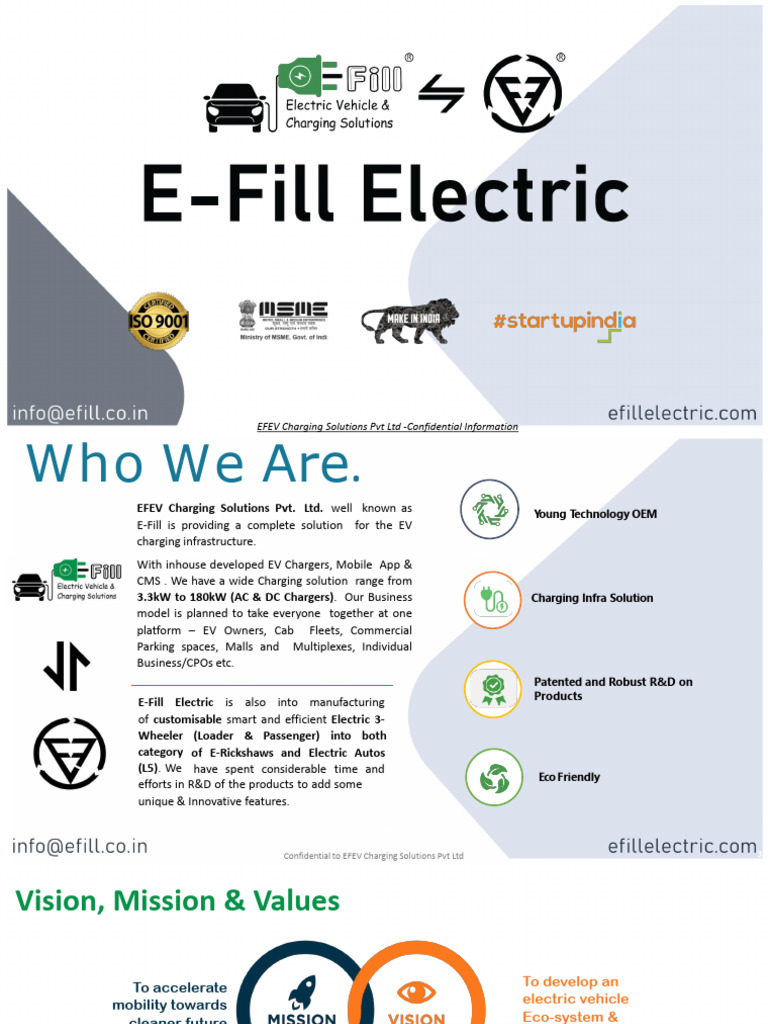 E-Fill - Electric | PDF
