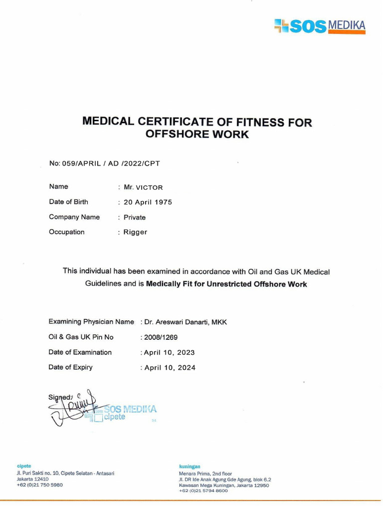 Medical Oguk VTR | PDF