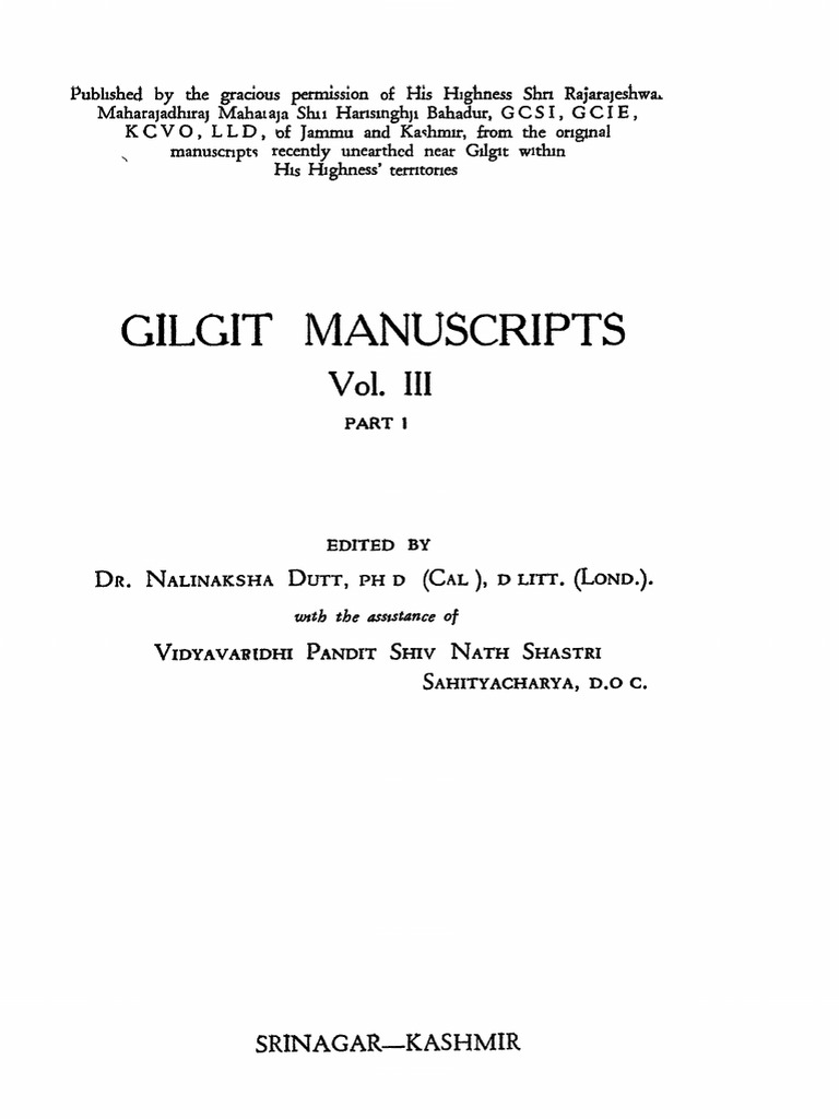 2015.485652.Gilgit-Manuscripts | PDF