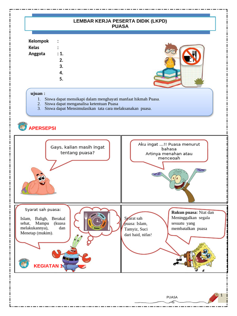 LKPD 01 | PDF