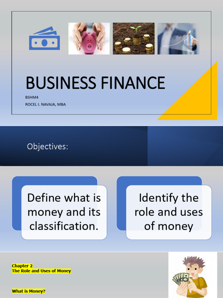 Chapter 2 - Role and Use of Money | PDF