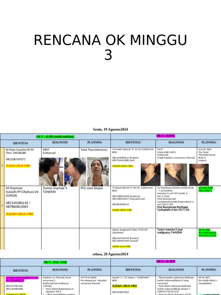 Rencana Ok Minggu 3-1 | PDF
