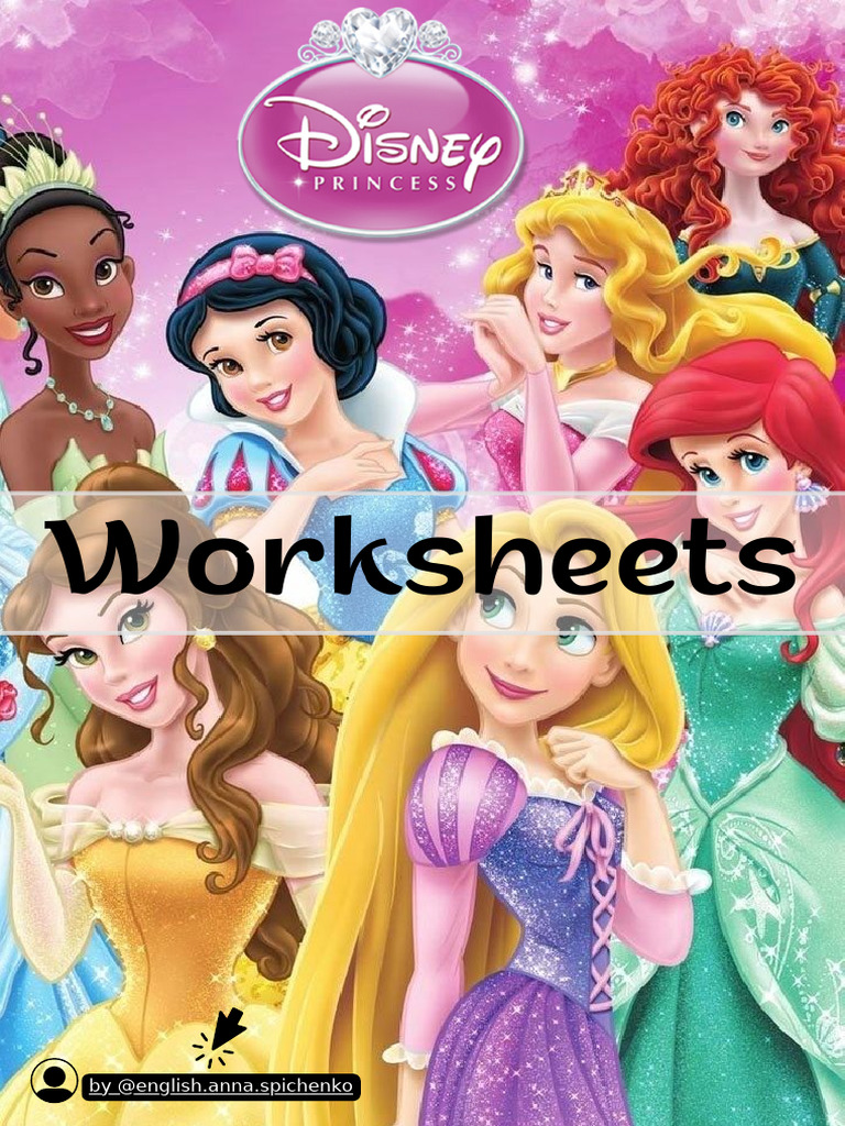 Disney Princess Worksheets | PDF | Language Arts & Discipline | Home ...