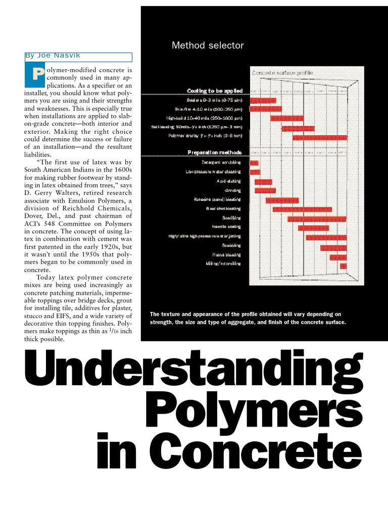Concrete Construction Article PDF - Understanding Polymers in Concrete ...