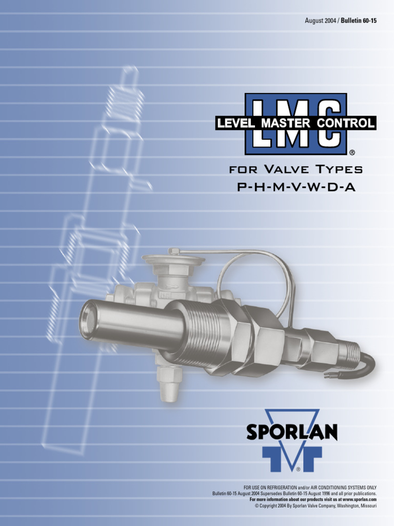 LMC Valve Technical Data | PDF