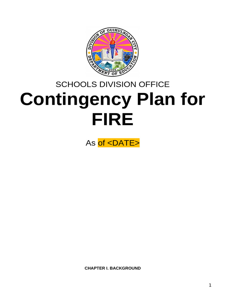 Fire Conplan-Templates-2024 | PDF