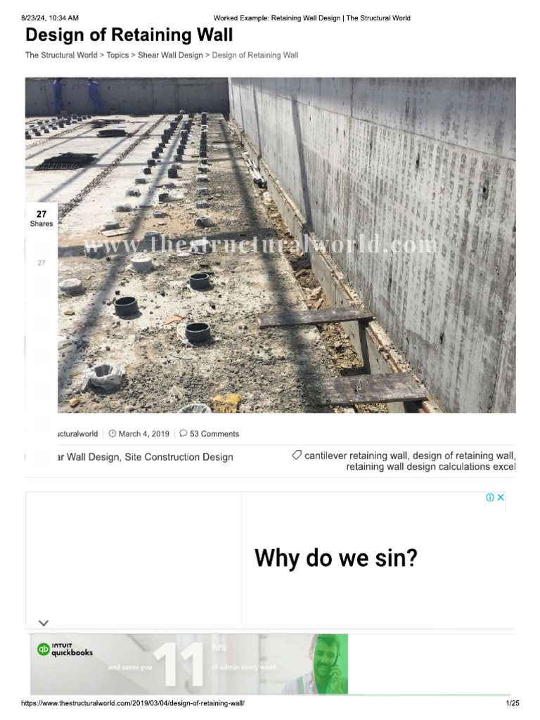 Ret Wall | PDF