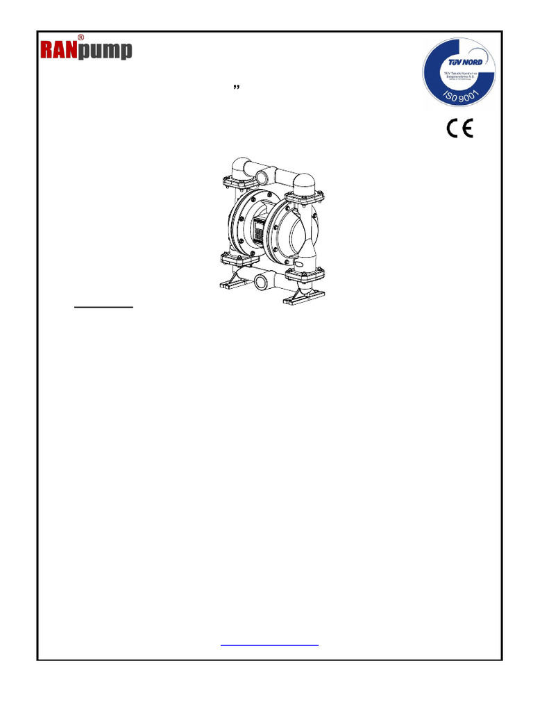 Ran Pump F50ax | PDF