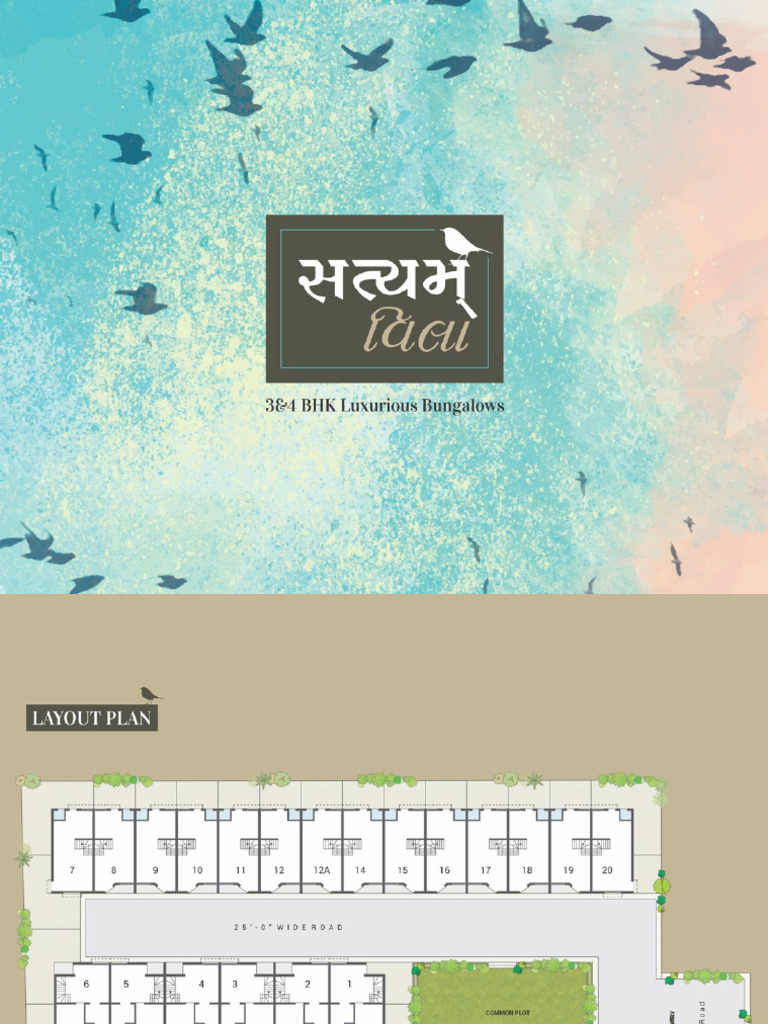 Sadbhav Satyam Villa Brochure-Original | PDF