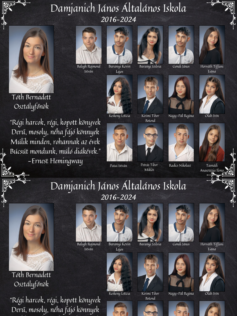 Damjanich János Általános Iskola | PDF