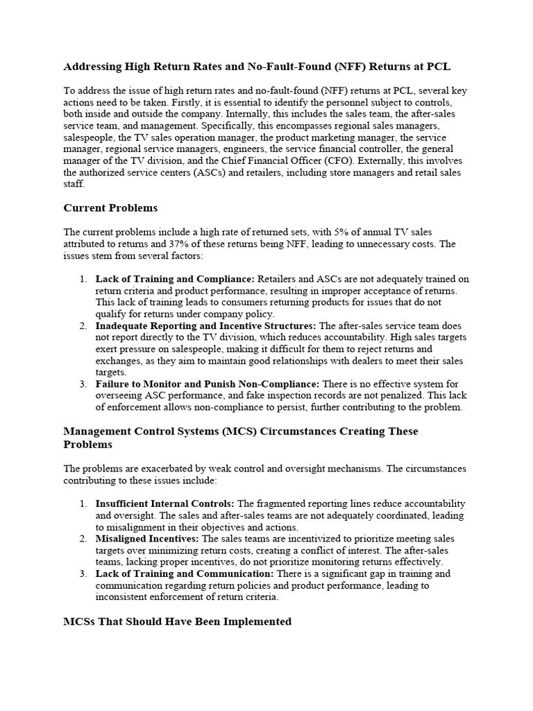 CASE Study PCL | PDF