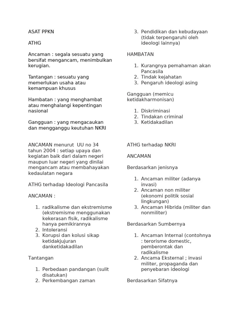Asat PPKN 2024 | PDF