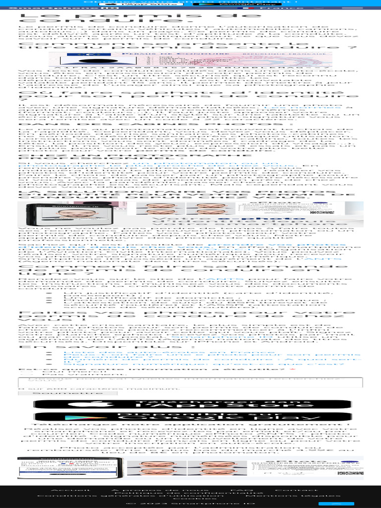 (ANTS Permis de Conduire) Nouvelle Demande Consultation de Demande | PDF