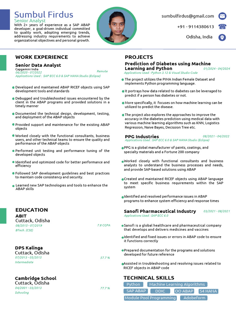 Resume 202408220557 | PDF