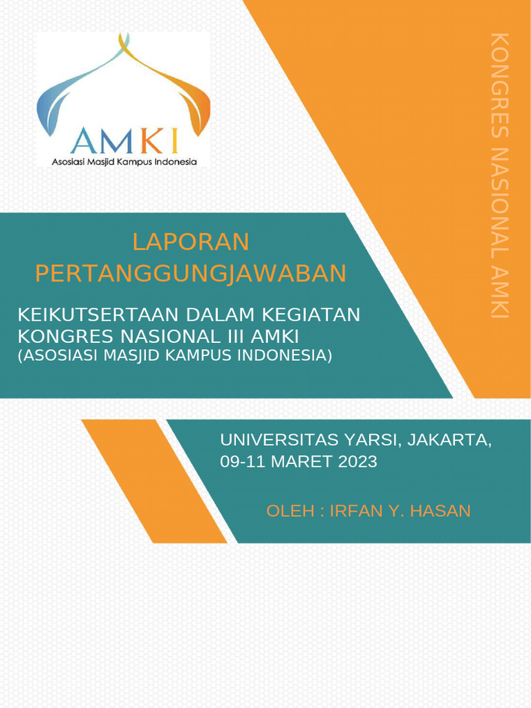 Proposal AMKI III (Personal) | PDF