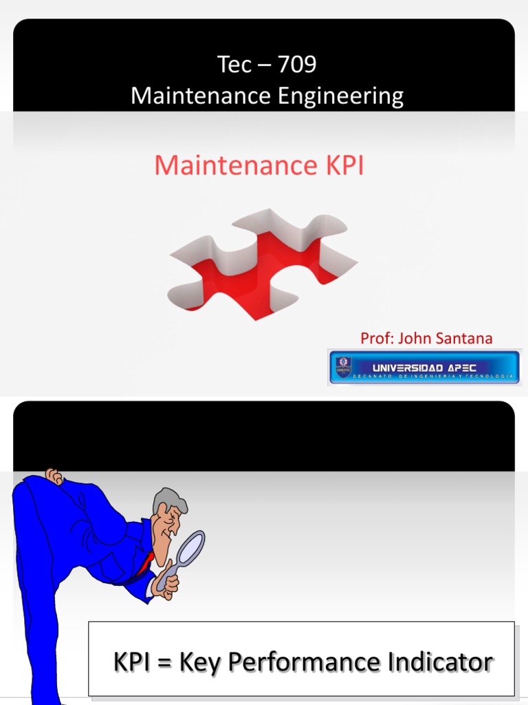 Maintenance KPI | PDF | Performance Indicator | Business