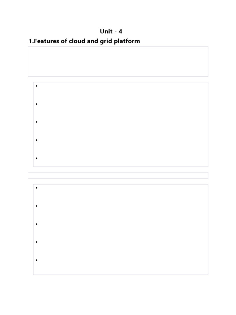 Cloud Computing Unit 4 | PDF