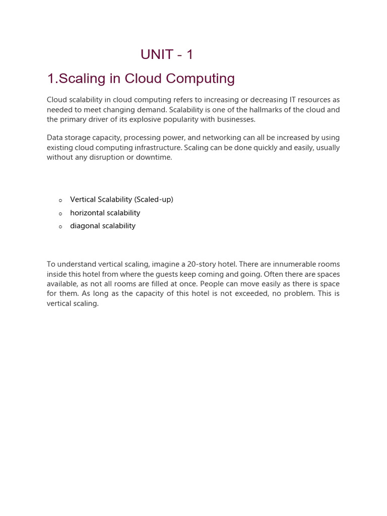 Cloud Computing Unit 1 2 Pdf