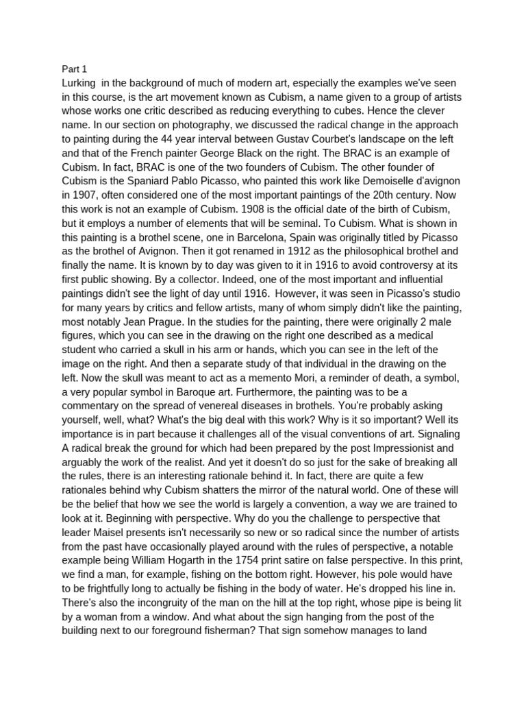 Week 10 Art History | PDF