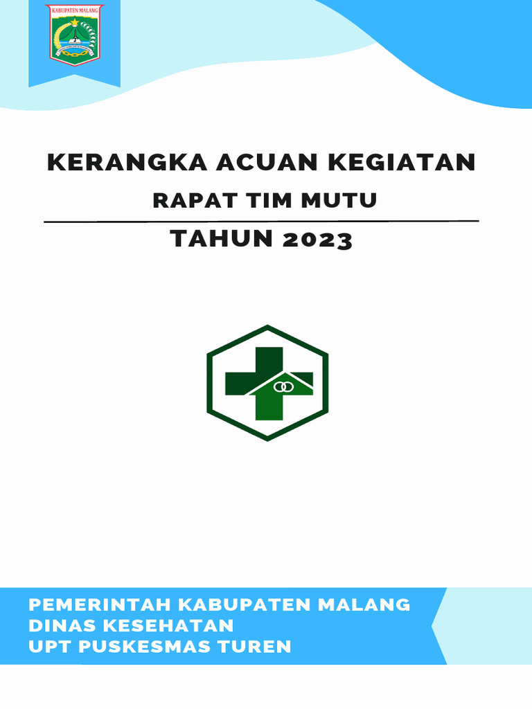 KAK Rapat TIM MUTU 2023 | PDF