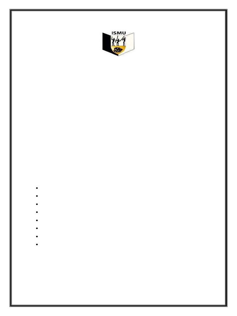ISMU | PDF