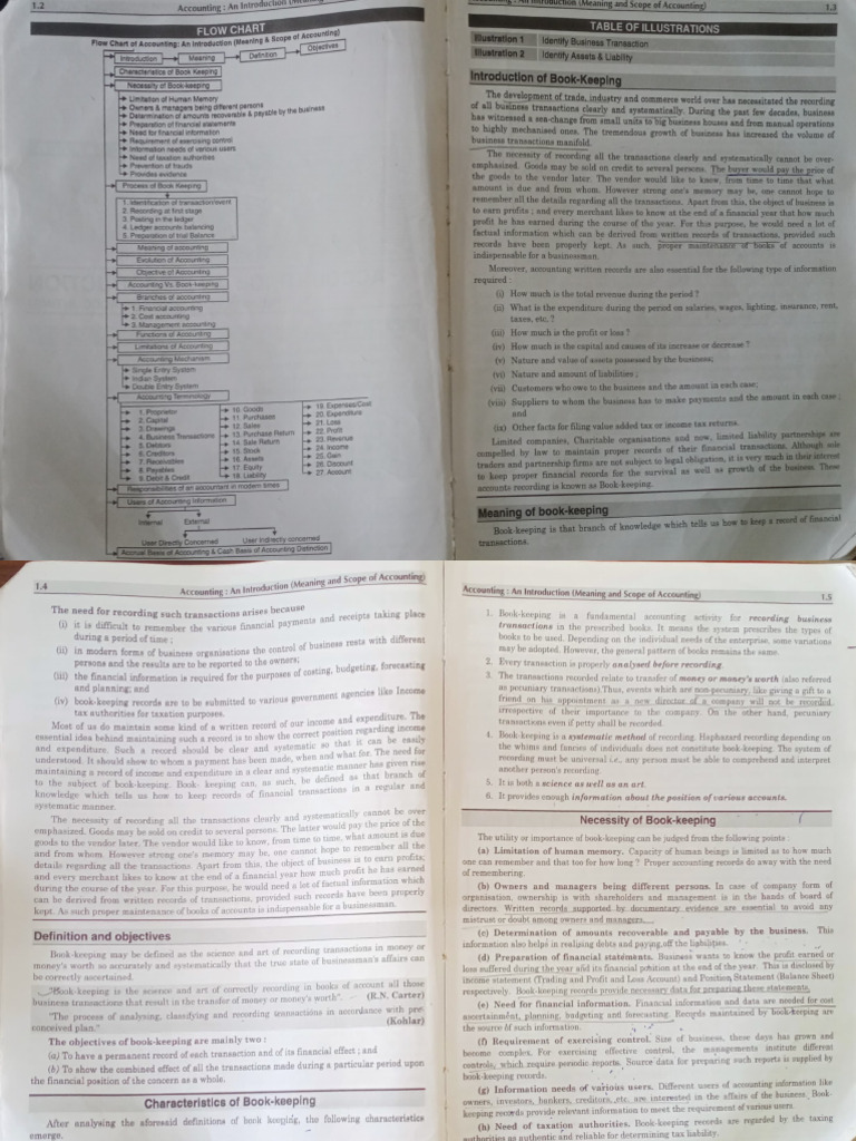 Financial Accounting Chapter 1 | PDF